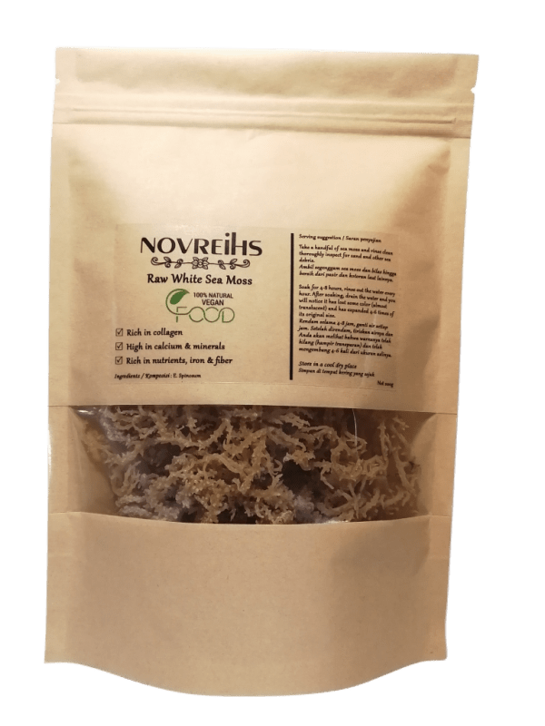 Raw White Sea Moss - Premium Sea Moss